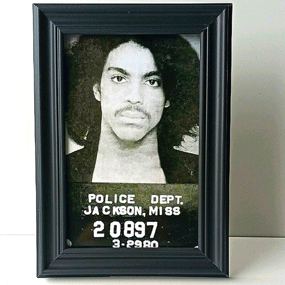 None | Wall Decor | Prince Mugshot Music Retro 7s 80s Vintage Rock ...